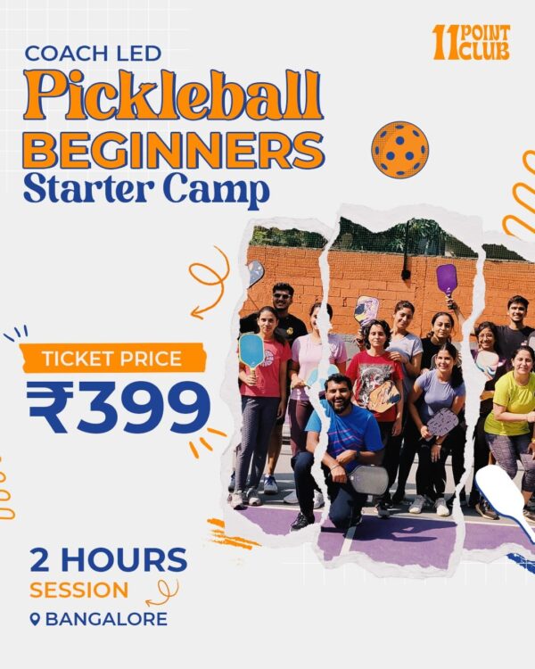 Pickleball Clinic for Beginners - 2nd May - 11pointclub.com